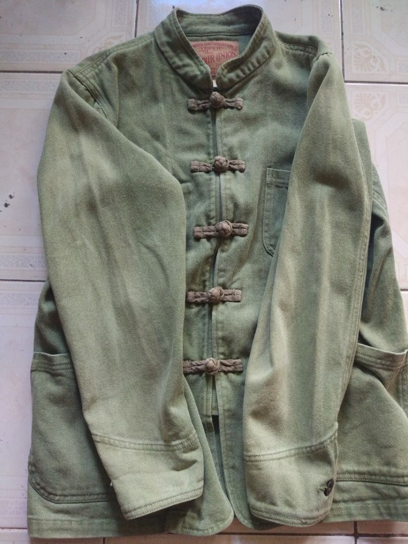 Labour Union Mandarin Jacket S, Men's Fashion, Coats, Jackets and ...
