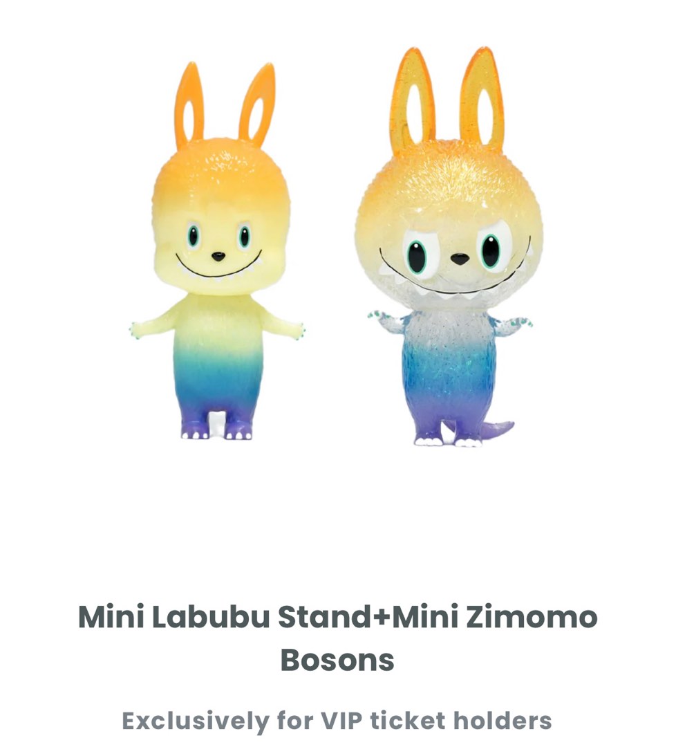 Labubu Stand + Zimomo Bosons, Hobbies & Toys, Toys & Games on Carousell