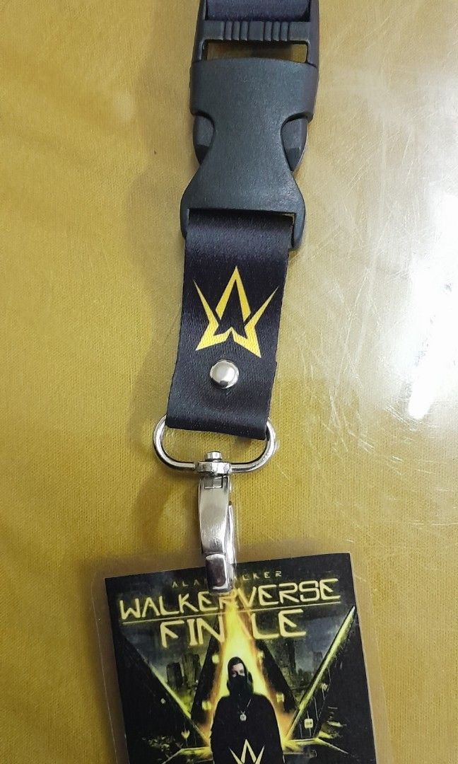 Lanyard Alan Walker Walkerverse KL 2023, Hobbies & Toys, Collectibles & Memorabilia, Fan ...