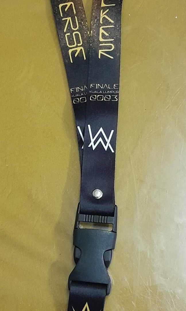Lanyard Alan Walker Walkerverse KL 2023, Hobbies & Toys, Collectibles & Memorabilia, Fan ...