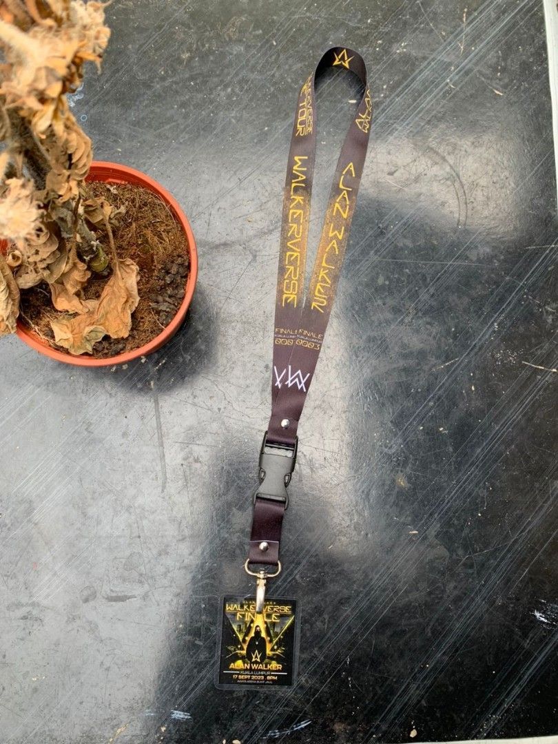 Lanyard Alan Walker Walkerverse KL 2023, Hobbies & Toys, Collectibles & Memorabilia, Fan ...