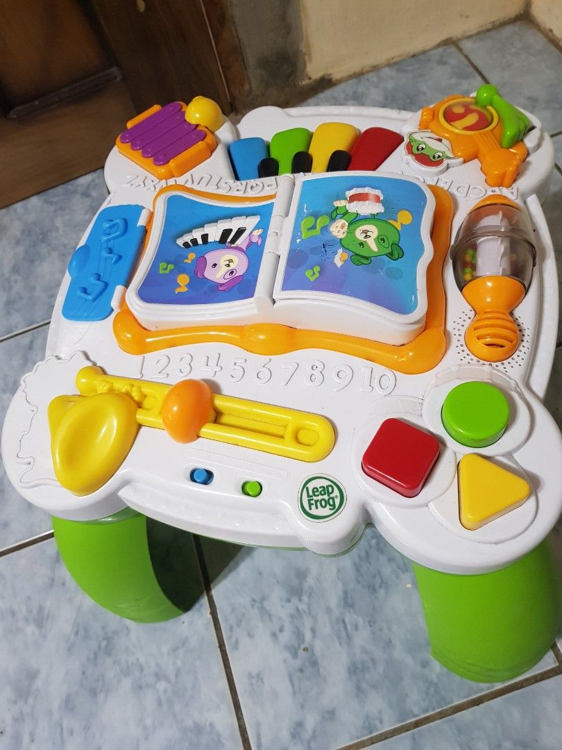 LEAP FROG MUSICAL ACTIVITY TABLE, Babies & Kids, Infant Playtime on ...
