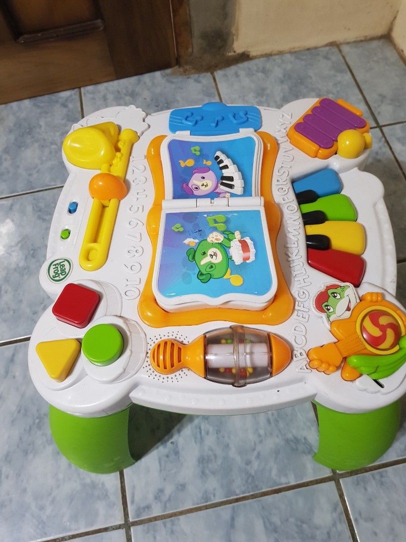 LEAP FROG MUSICAL ACTIVITY TABLE, Babies & Kids, Infant Playtime on ...