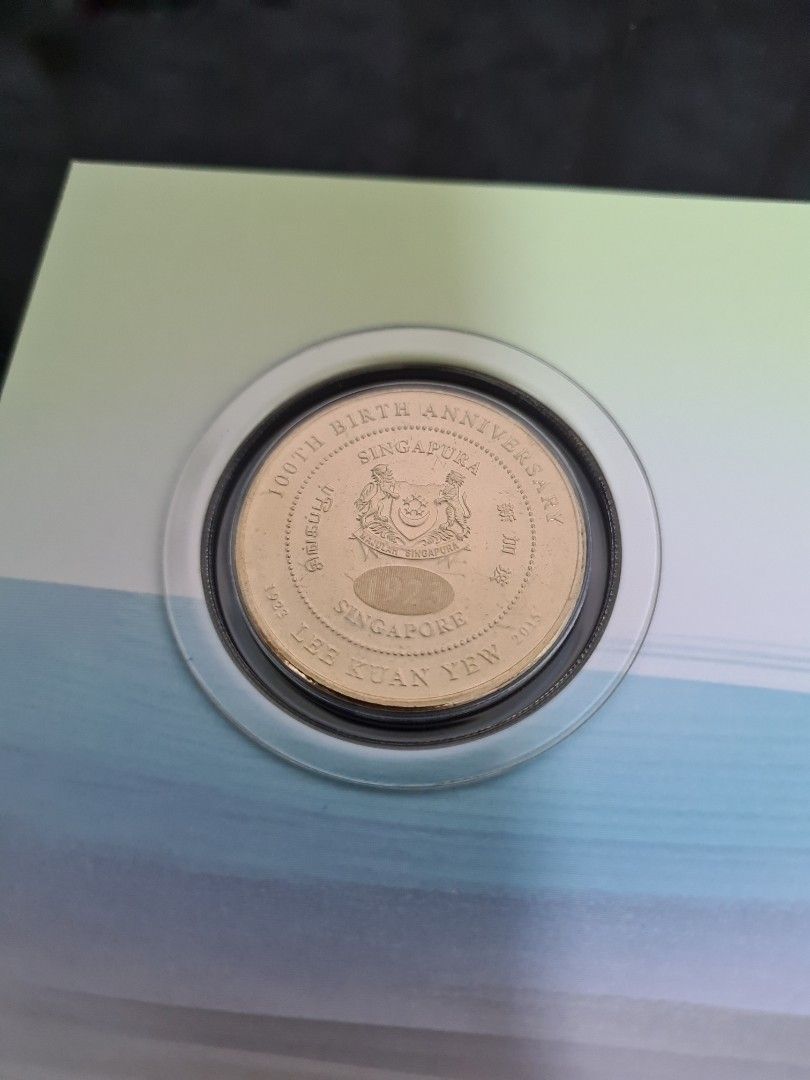 Lee Kuan Yew LKY coin 100th birth anniversary, Hobbies & Toys ...