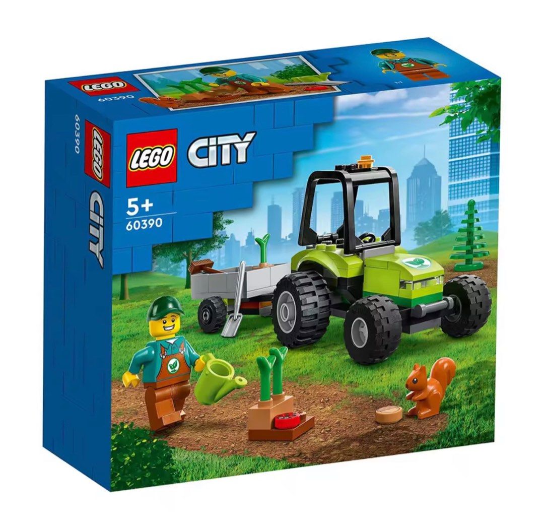 LEGO City 60390 Park Tractor, Age 5+, Building Blocks, 2023 (86pcs ...