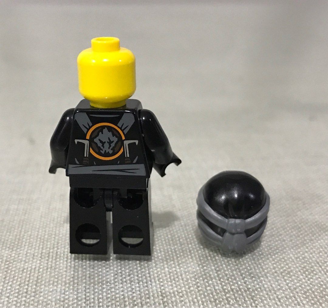 LEGO Deepstone Cole Black Ninjago Minifigure njo140 with Katana ...