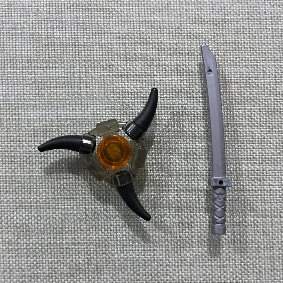 LEGO Deepstone Cole Black Ninjago Minifigure njo140 with Katana ...