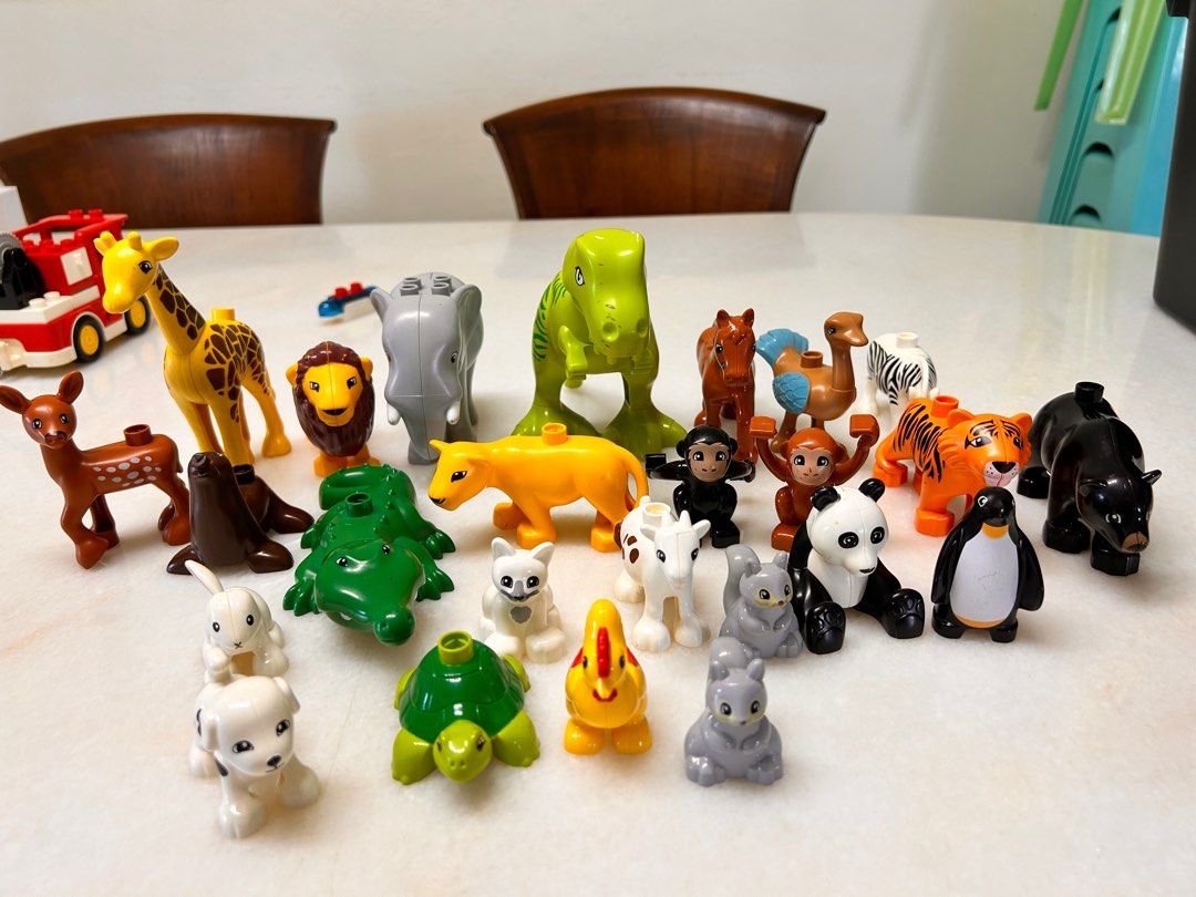 Lego Duplo compatible animals, Hobbies & Toys, Toys & Games on Carousell
