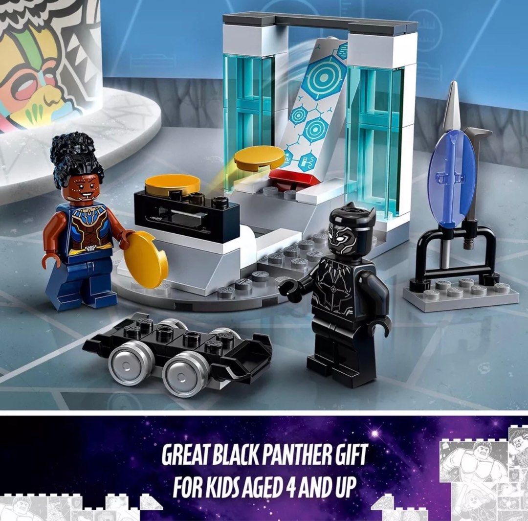 Wakander Forever LEGO Marvel 76212 Shuri's Lab Building Kit (58 Pieces), Hobbies & Toys, Toys ...