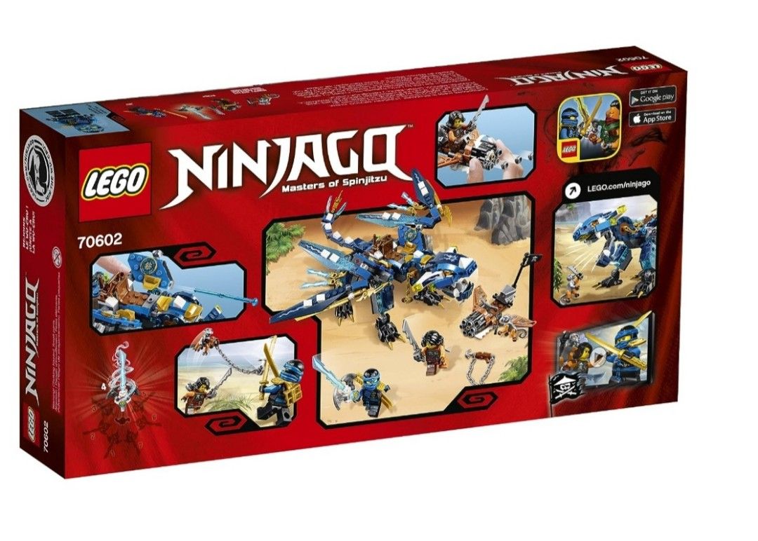 LEGO Ninjago Jay's Elemental Dragon 70602, Hobbies & Toys, Toys & Games ...