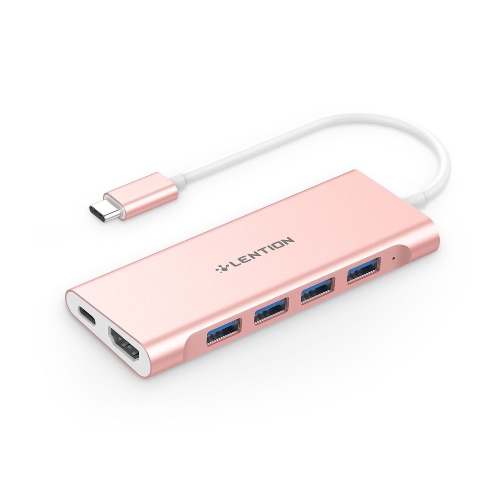 LENTION C35 USB-C Hub to HDMI USB Hub Docking Station Type C Multiport ...