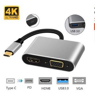 LENTION C51S USB-C Hub Splitter 4k HDMI Docking Station Type C ...