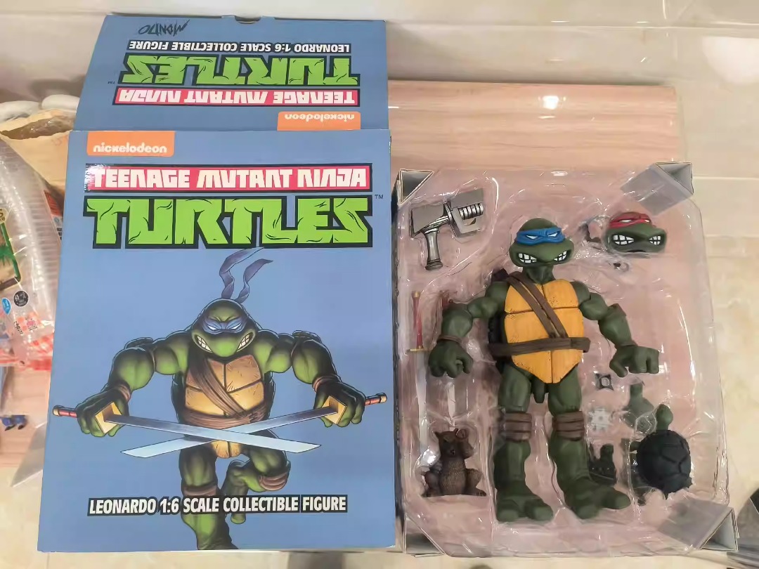 Leonardo ONLY. Mondo Teenage Mutant Ninja Turtles TMNT 1:6 Scale New ...