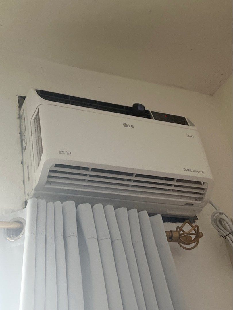 LG DUAL INVERTER LA100EC 1 HP WINDOW TYPE AIRCON, TV & Home Appliances ...