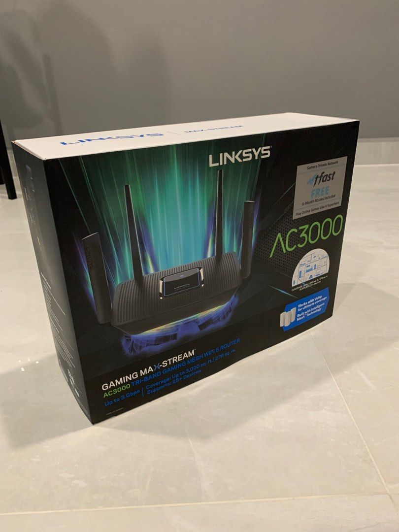 Linksys MR9000X Gaming Router, Computers & Tech, Parts & Accessories ...