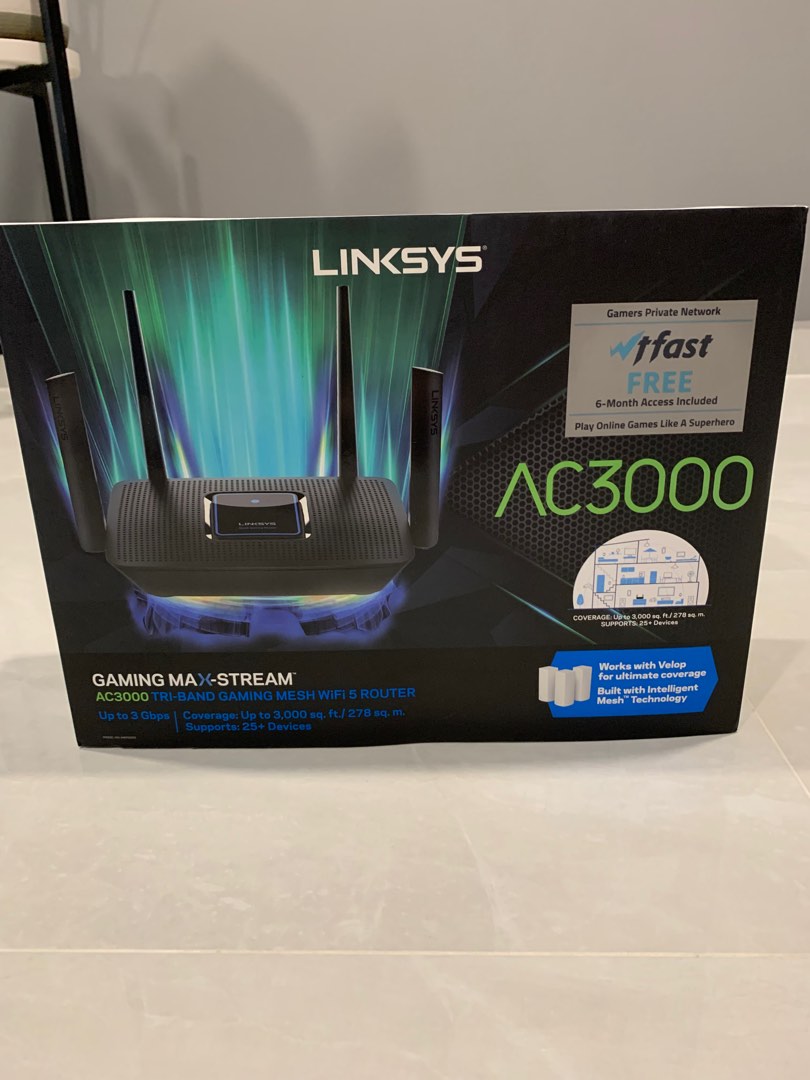 Linksys MR9000X Gaming Router, Computers & Tech, Parts & Accessories ...