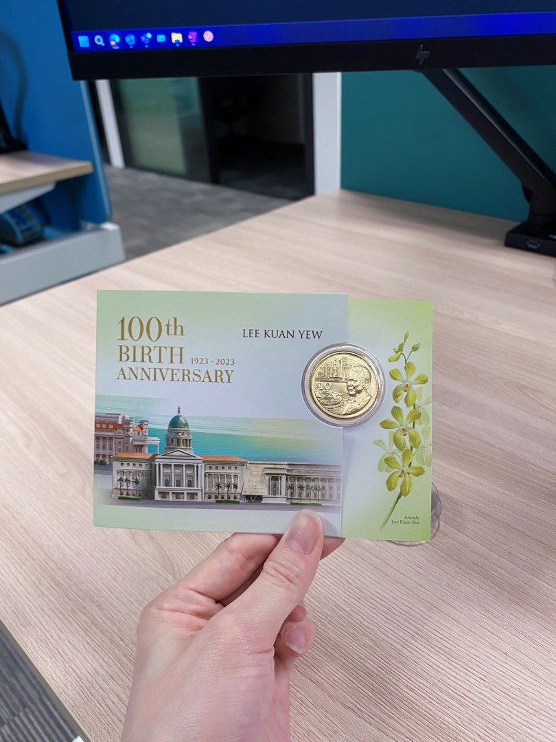 LKY 100 Anniversary Coin, Hobbies & Toys, Memorabilia & Collectibles ...