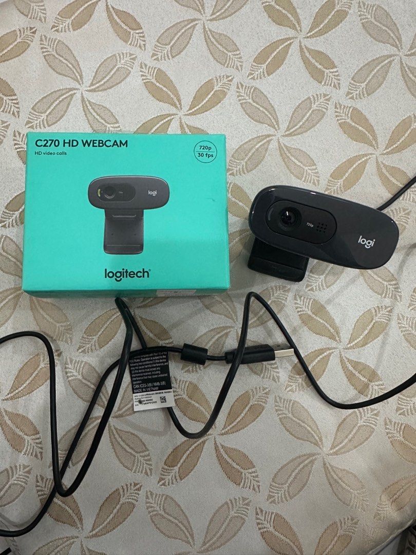 Logitech C270 HD Webcam, Computers & Tech, Parts & Accessories, Webcams ...