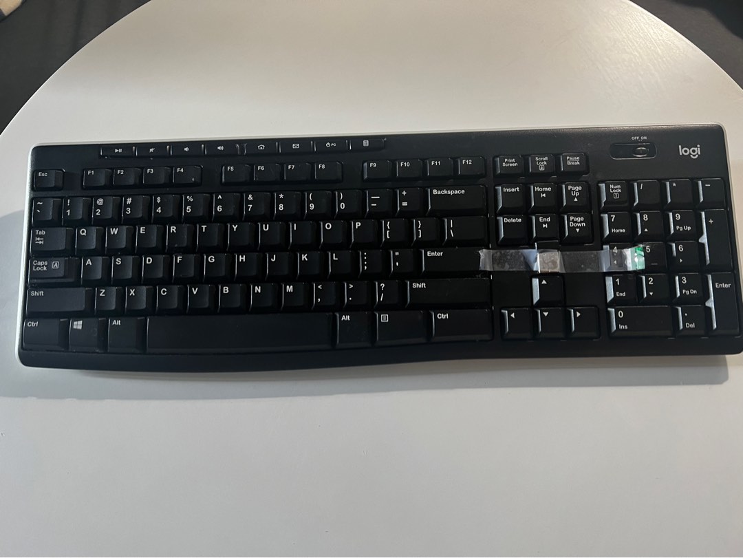Logitech K270 Wireless Keyboard Computers And Tech Parts And Accessories