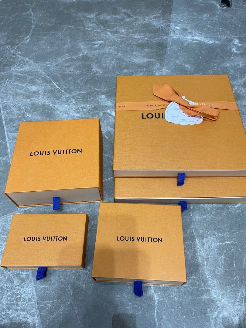 Louis Vuitton boxes, Luxury, Accessories on Carousell