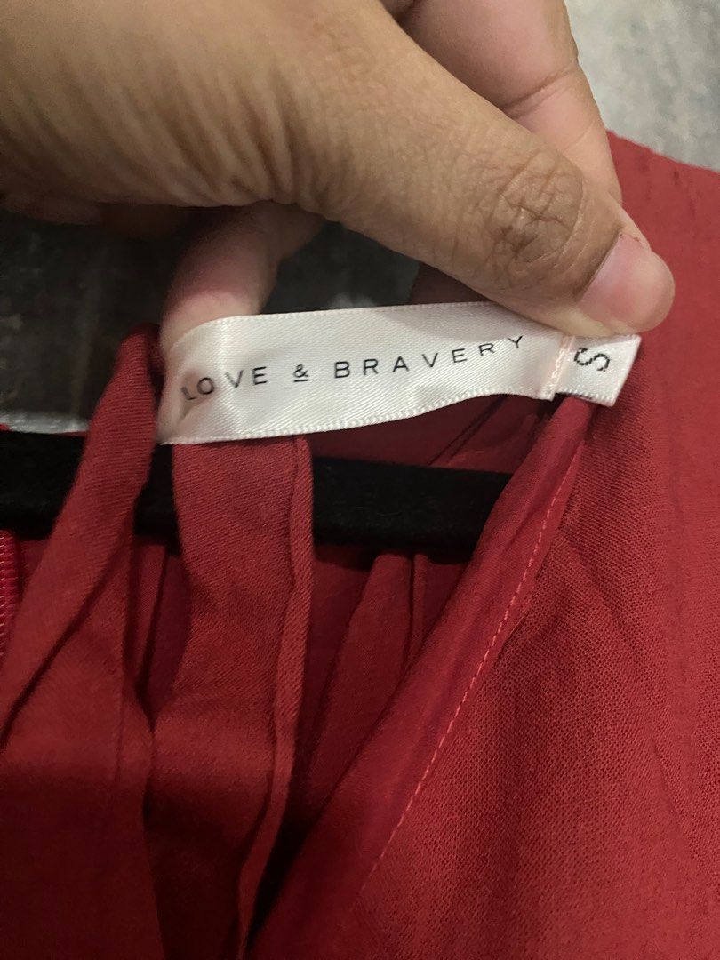 Love and Bravery Blood Orange Dress, Women's Fashion, Dresses & Sets, Dresses on Carousell