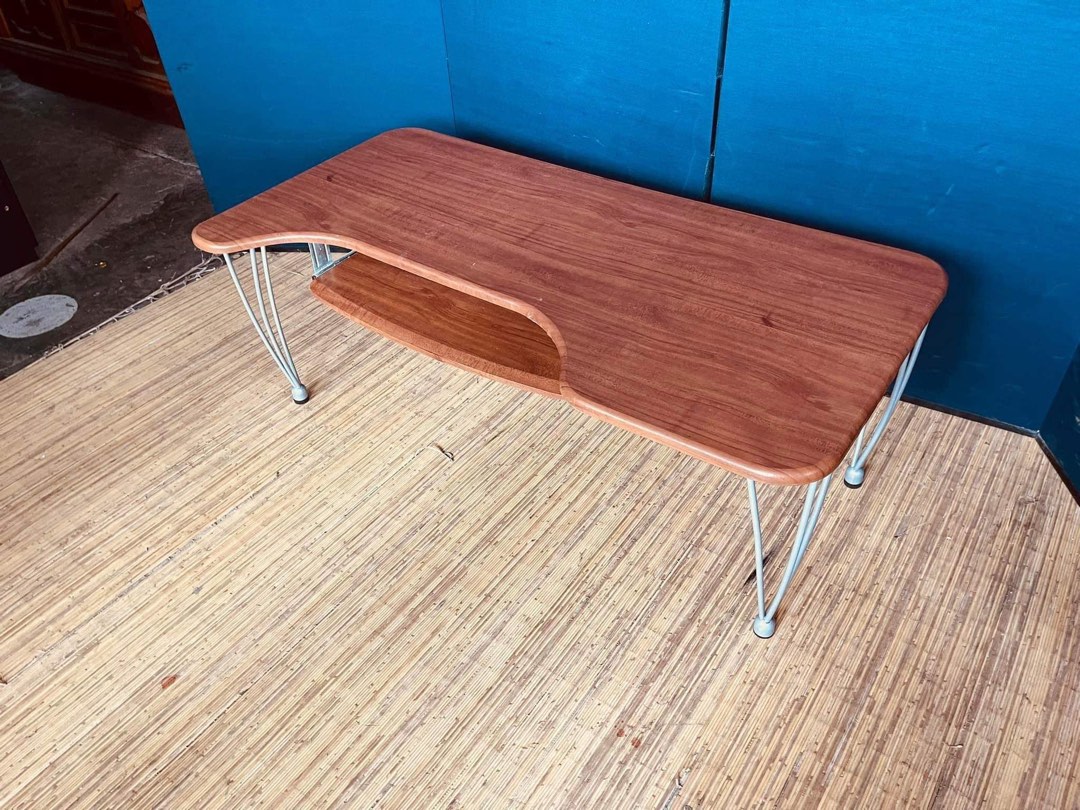 Low Computer Table 47”L x 24”W x 17”H, Furniture & Home Living ...