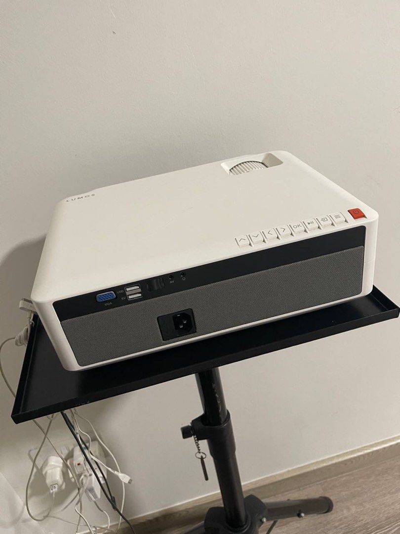 Lumos Auro Projector + Stand + HDMI cable , TV & Home Appliances, TV ...