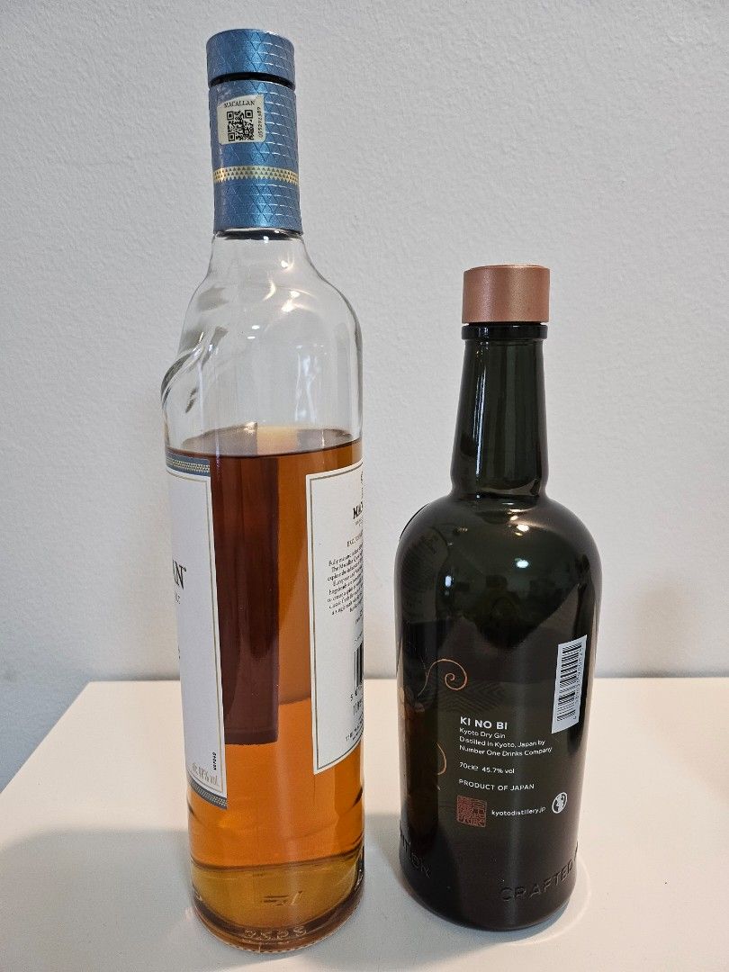 Macallan Single Malt/ Japanese Kinobi Gin Alcohol, Food & Drinks ...