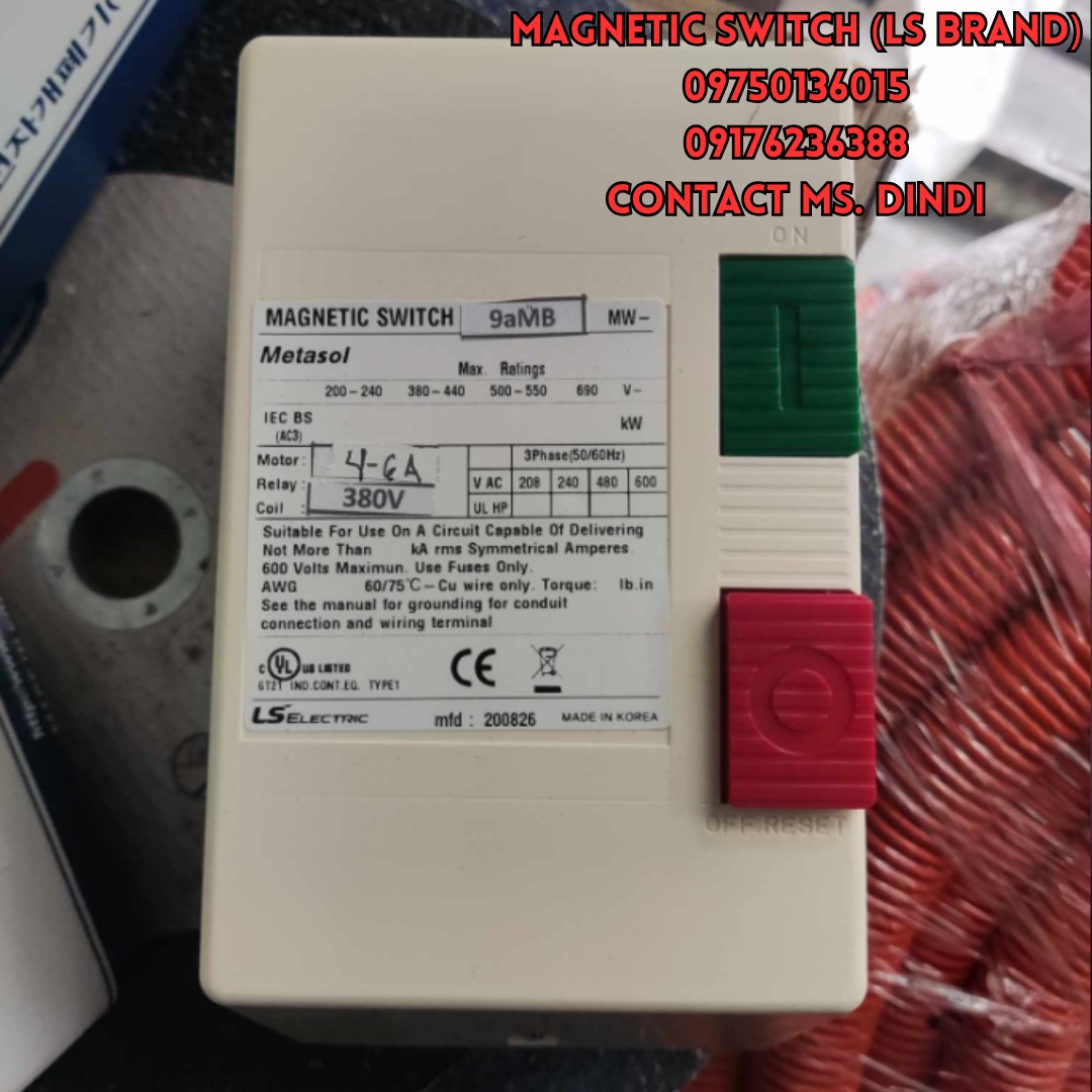 Magnetic Switch (LS Brand), Commercial & Industrial, Industrial ...