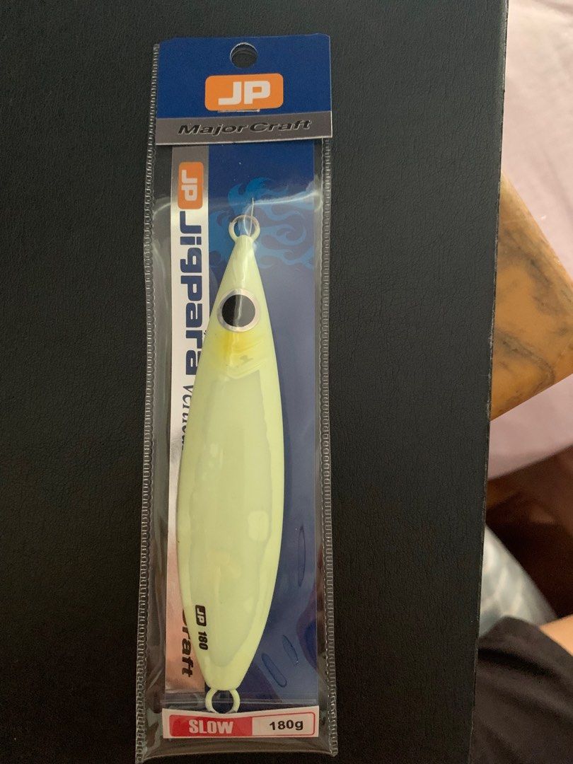 Major Craft Jigpara Vertical Slow Jig 180G, Sports Equipment, Fishing on Carousell
