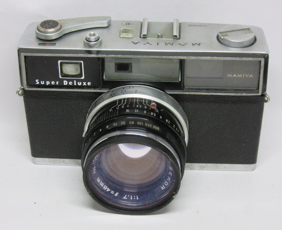 Mamiya Super deluxe 1960s, Photography, Cameras on Carousell