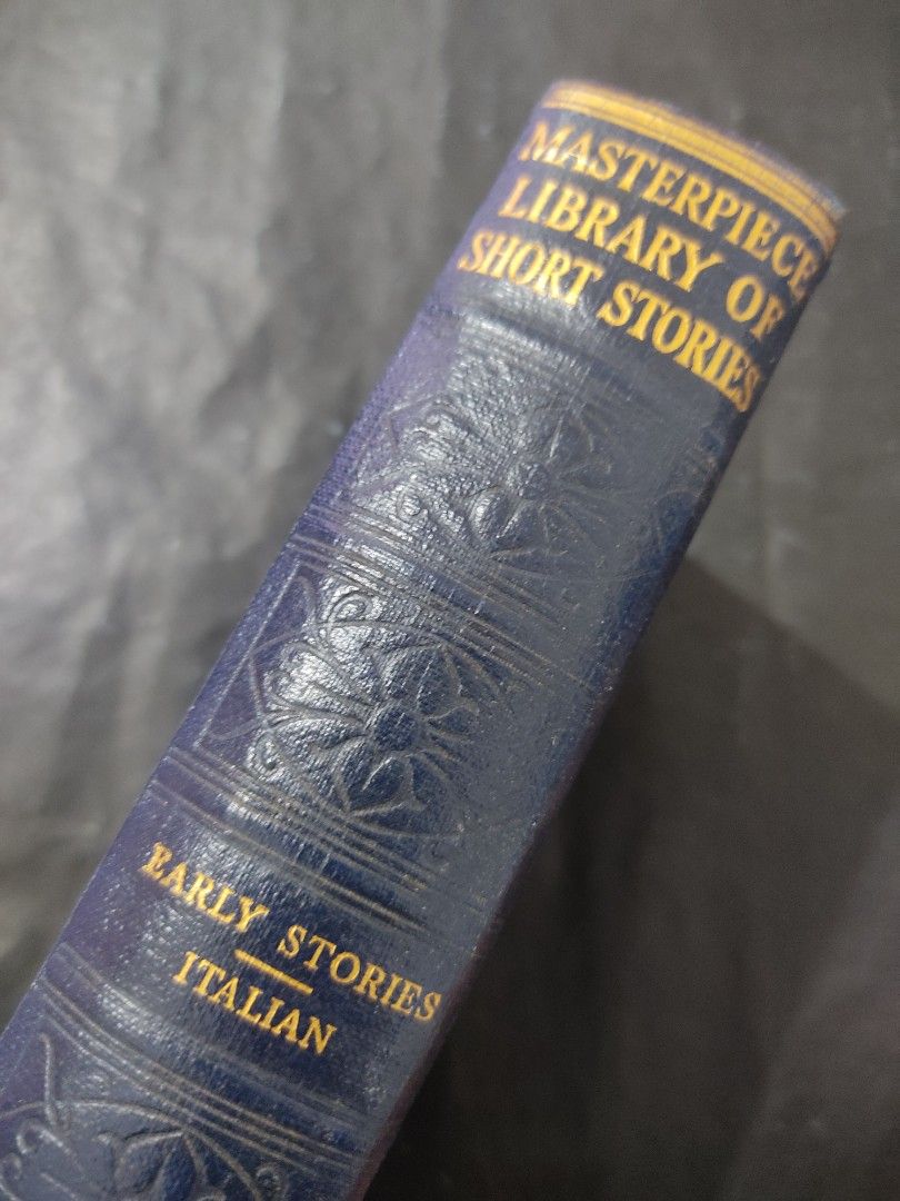 Masterpiece Library of Short Stories: Italian Vol. 1 & 2 (Hardbound ...