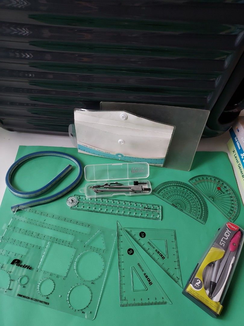 Maths Geometry Sets, Hobbies & Toys, Stationery & Craft, Stationery ...