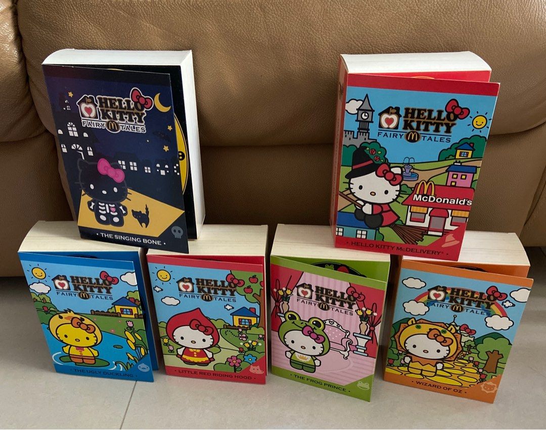 Mcd Hello Kitty box set, Hobbies & Toys, Toys & Games on Carousell