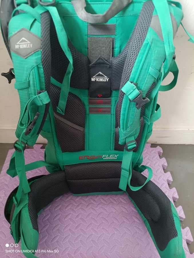 Mckinley ERGO flex Backpack 50L, Men's Fashion, Bags, Backpacks on ...