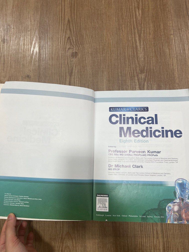 Kumar & Clarks Internal Medicine Textbook, Hobbies & Toys, Books & Magazines, Textbooks on Carousell