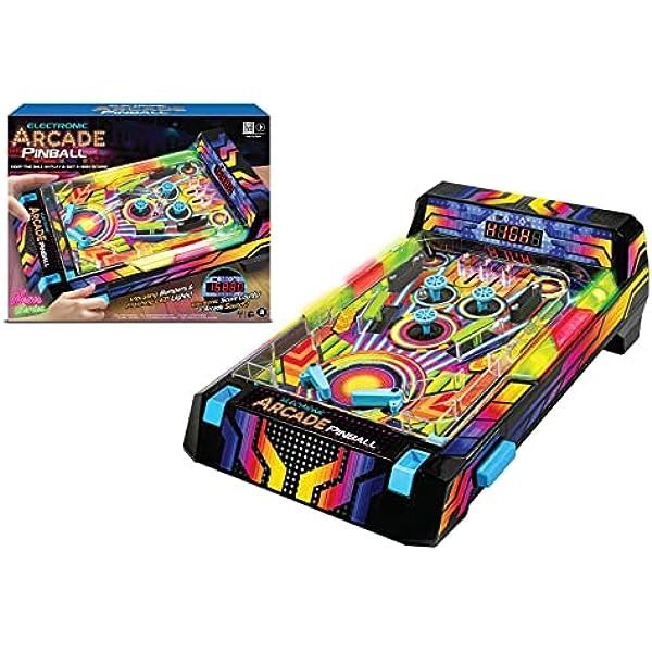 MERCHANT AMBASSADOR Electronic Arcade Pinball Neon Series Score Counter ...