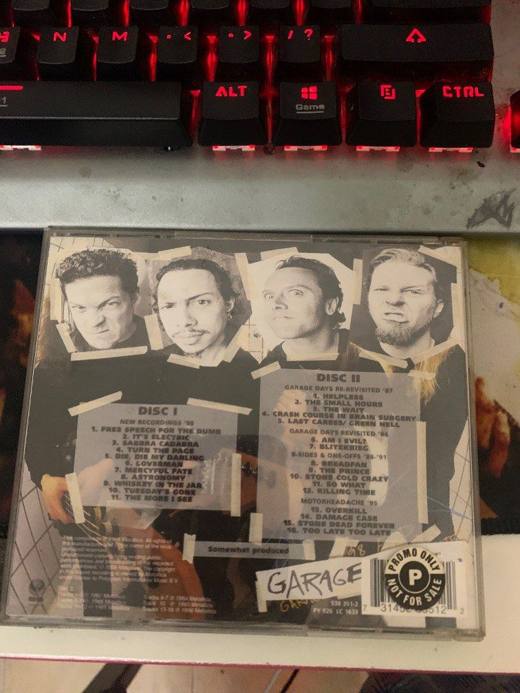 Metallica 2Cd Album Garage Inc ( Rare), Hobbies & Toys, Music & Media ...