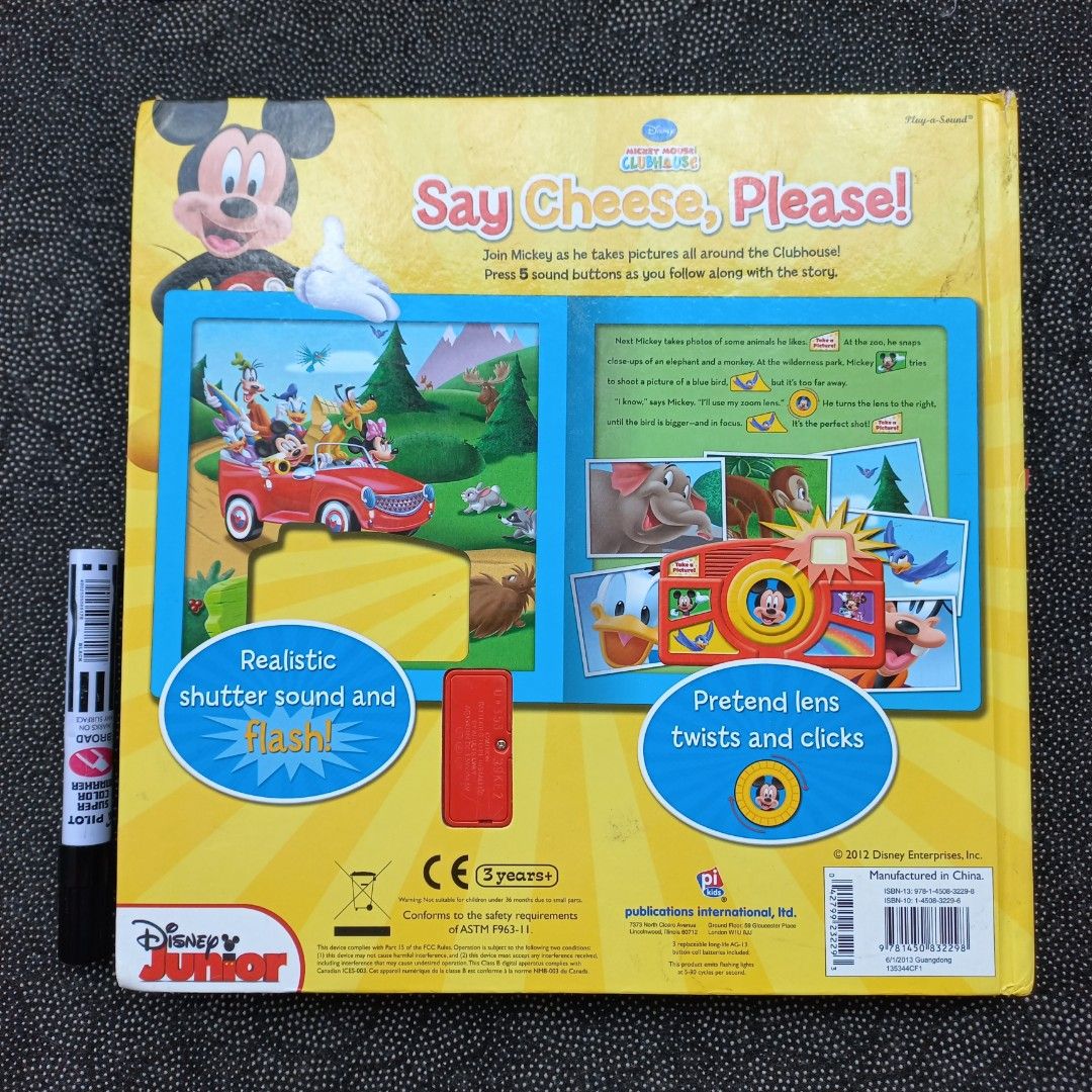 Mickey Mouse Clubhouse: Say Cheese, Please!, Hobbies & Toys, Books ...