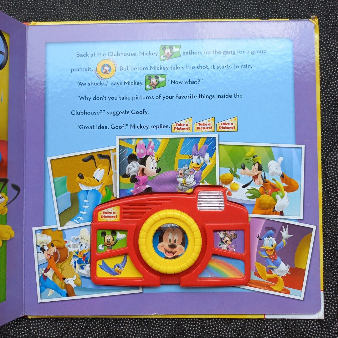 Mickey Mouse Clubhouse: Say Cheese, Please!, Hobbies & Toys, Books ...