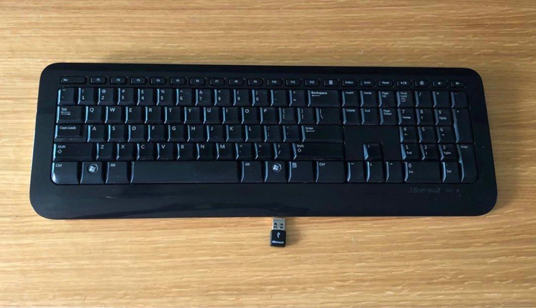 Microsoft Wireless Keyboard 800, Computers & Tech, Parts & Accessories ...