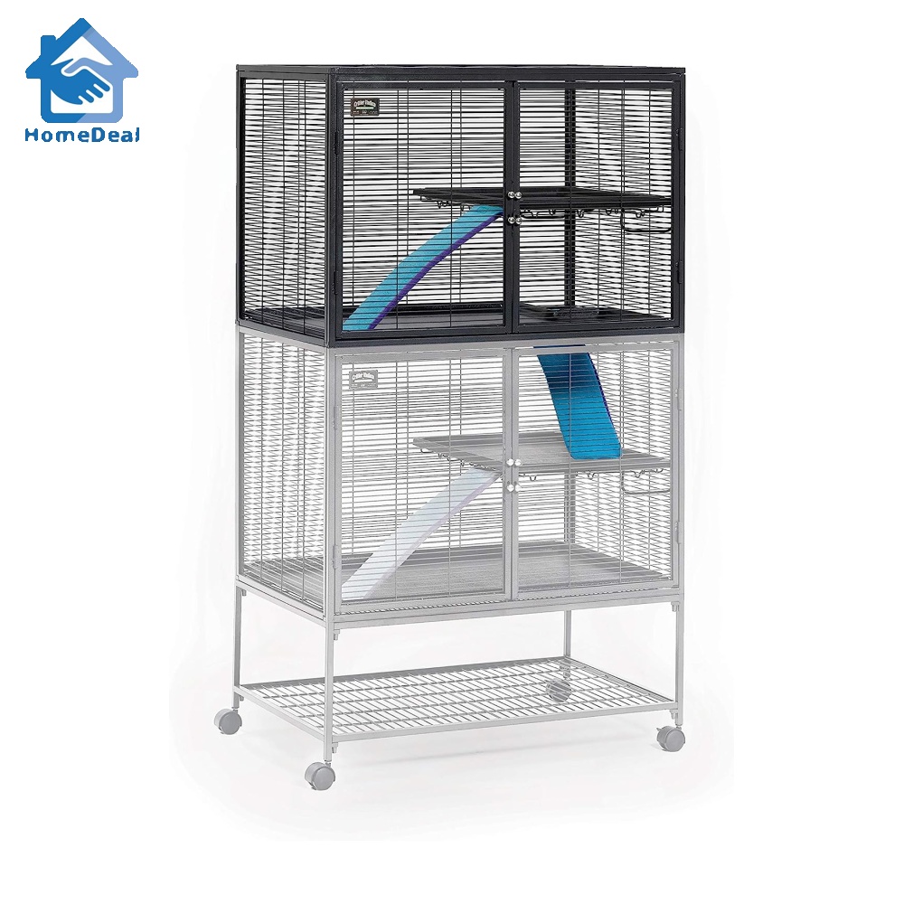 MidWest Homes for Pets Deluxe Critter Nation Add-On Unit Small Animal ...