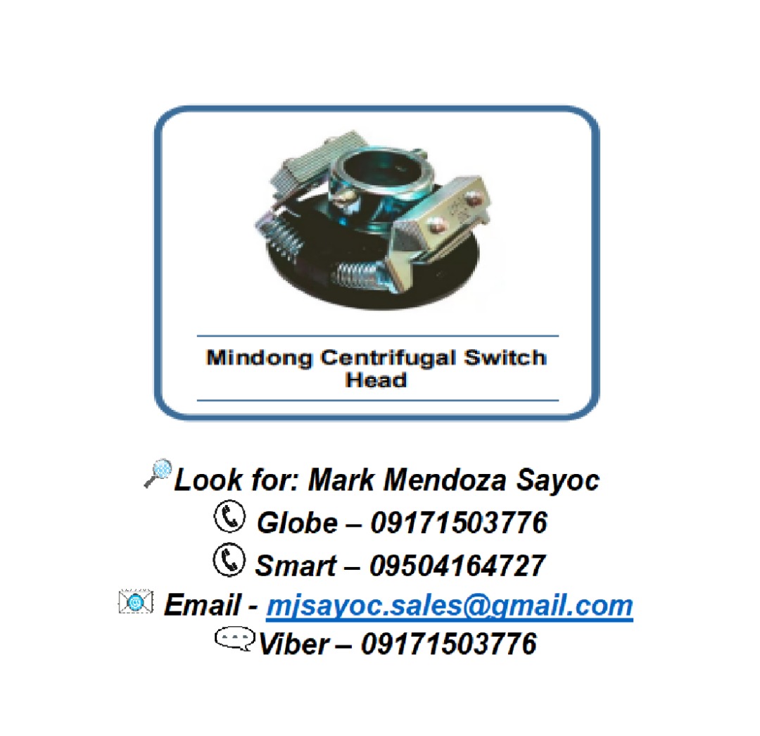 Mindong Centrifugal Switch Head, Commercial & Industrial, Construction ...