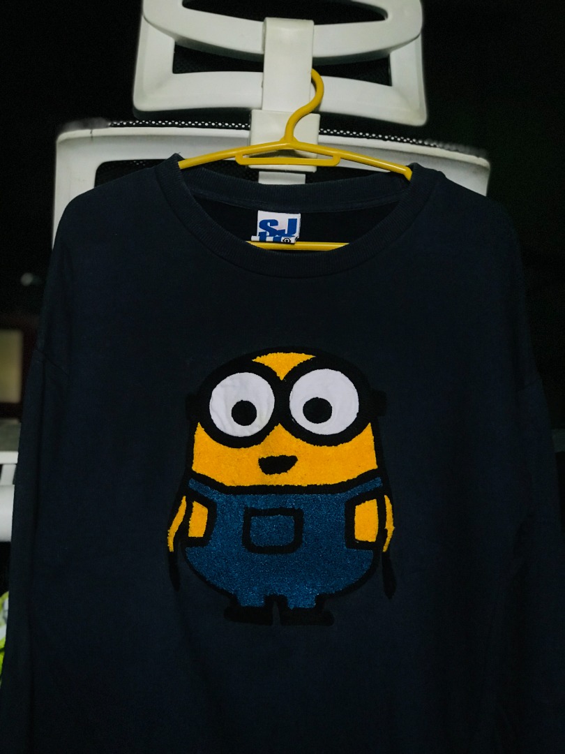 MINIONS SWEATER, Men's Fashion, Coats, Jackets and Outerwear on Carousell