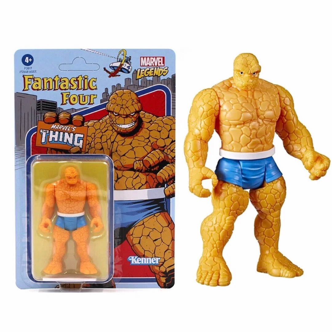 MISB Marvel Legends Series Retro Vintage Collection 3.75” Fantastic ...