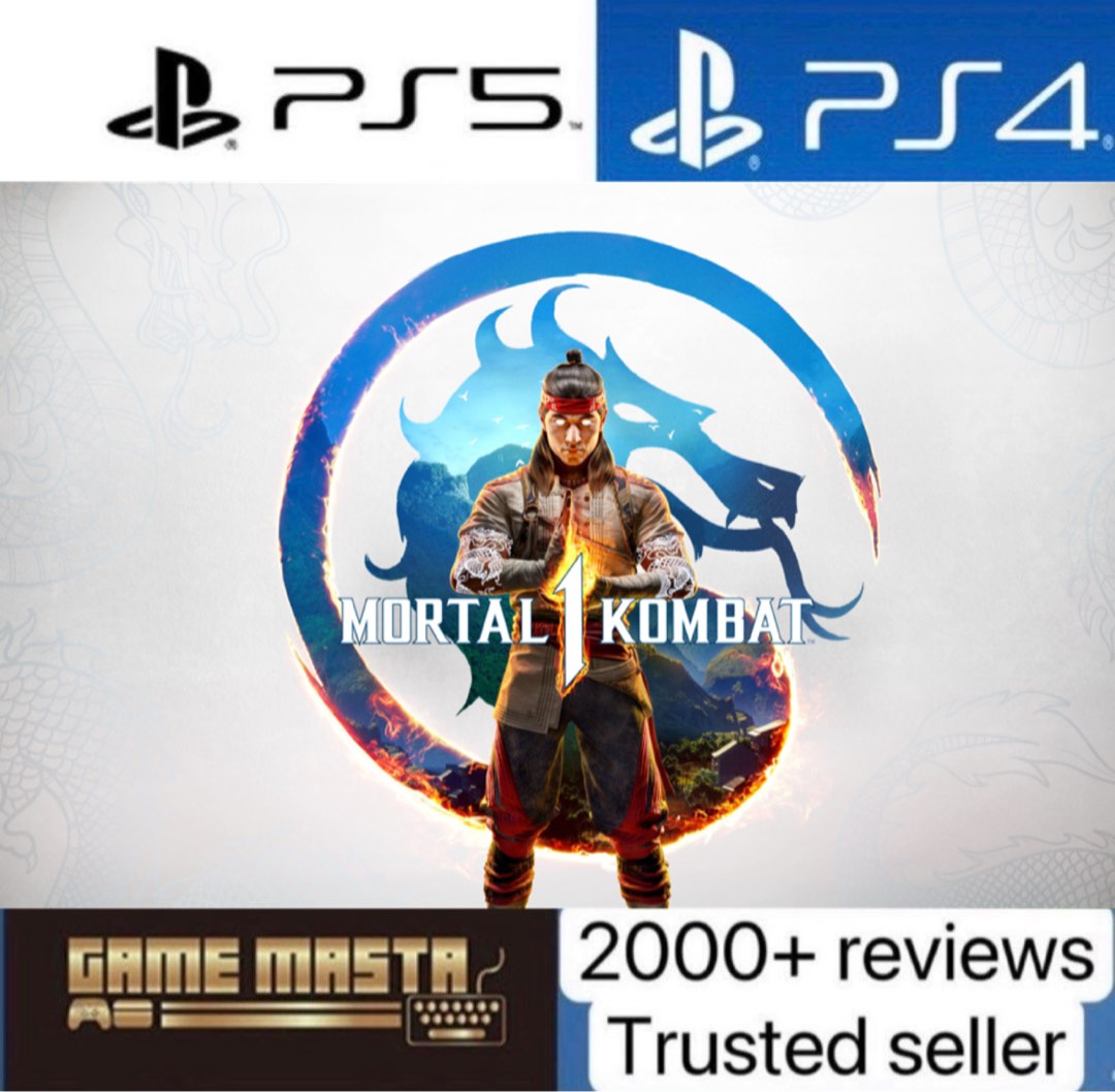 Mortal Kombat 1 MK1 PS5 Games PlayStation Digital , Video Gaming, Video ...