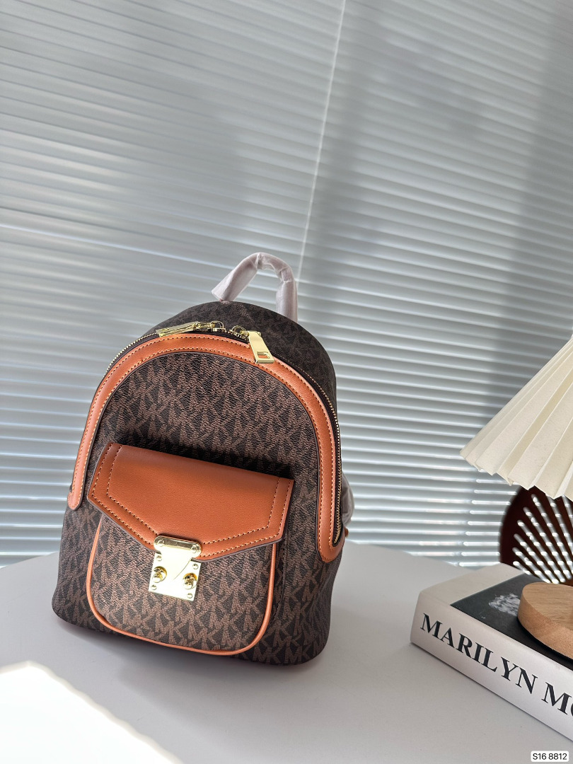 mk small backpack, Luxury, Bags & Wallets on Carousell