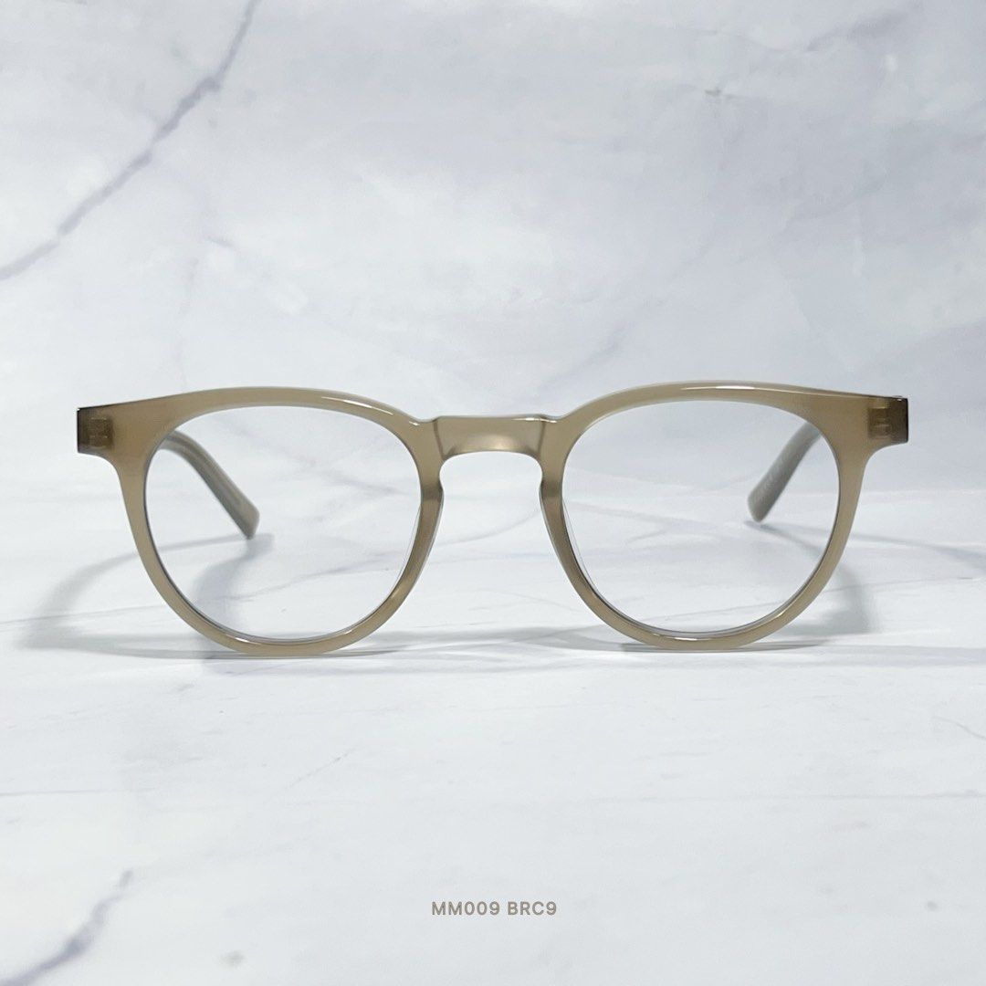 MM009 BRC9 | Gentle Monster X Maison Margiela | 46-22-144 |Round Brown Optical Frame, Men's ...