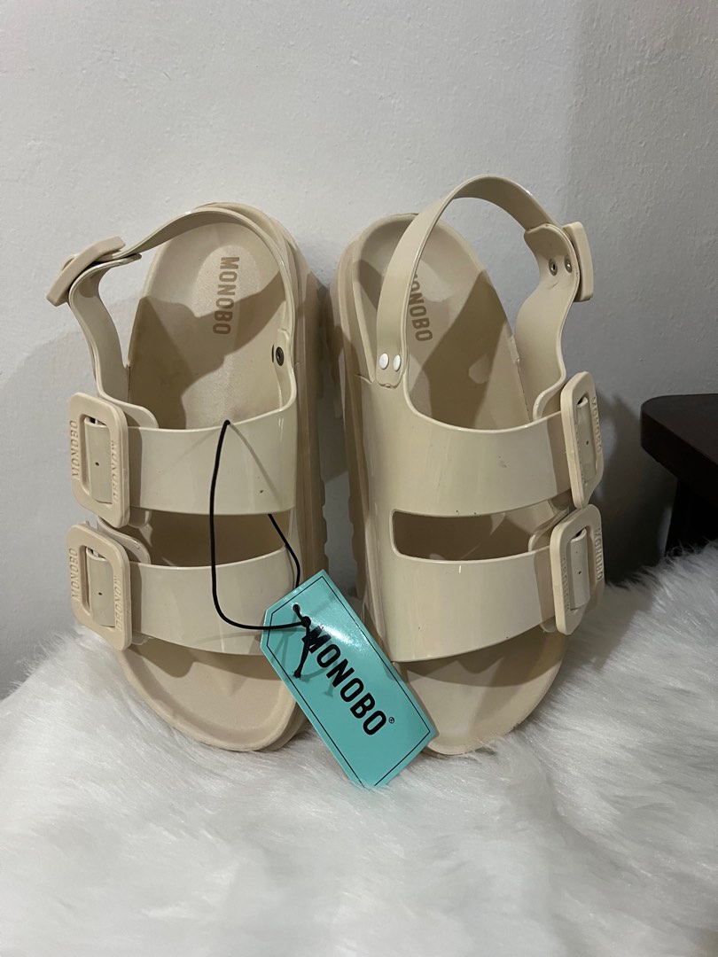 MONOBO SANDALS, Women's Fashion, Footwear, Wedges on Carousell