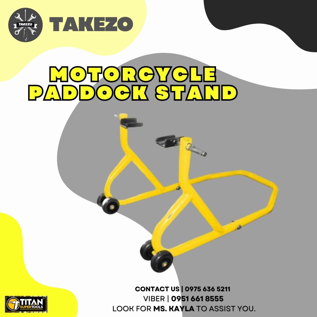 MOTORCYCLE PADDOCK STAND, Commercial & Industrial, Construction ...